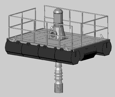 Floating Pumps are offered in a wide range of dimensions and capabilities