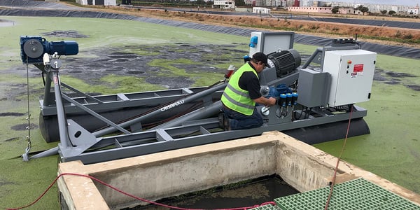 FLUMPS in Morocco at Four Wastewater Treatment Plants